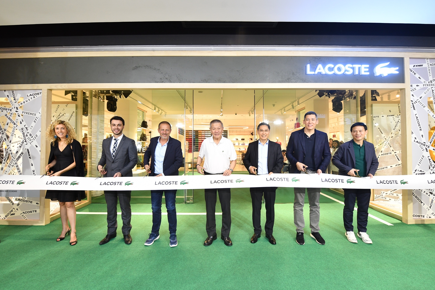 Lacoste ฉลองเปิด Lacoste Le Club Flagship Store ใหญ่ที่สุดในโลก