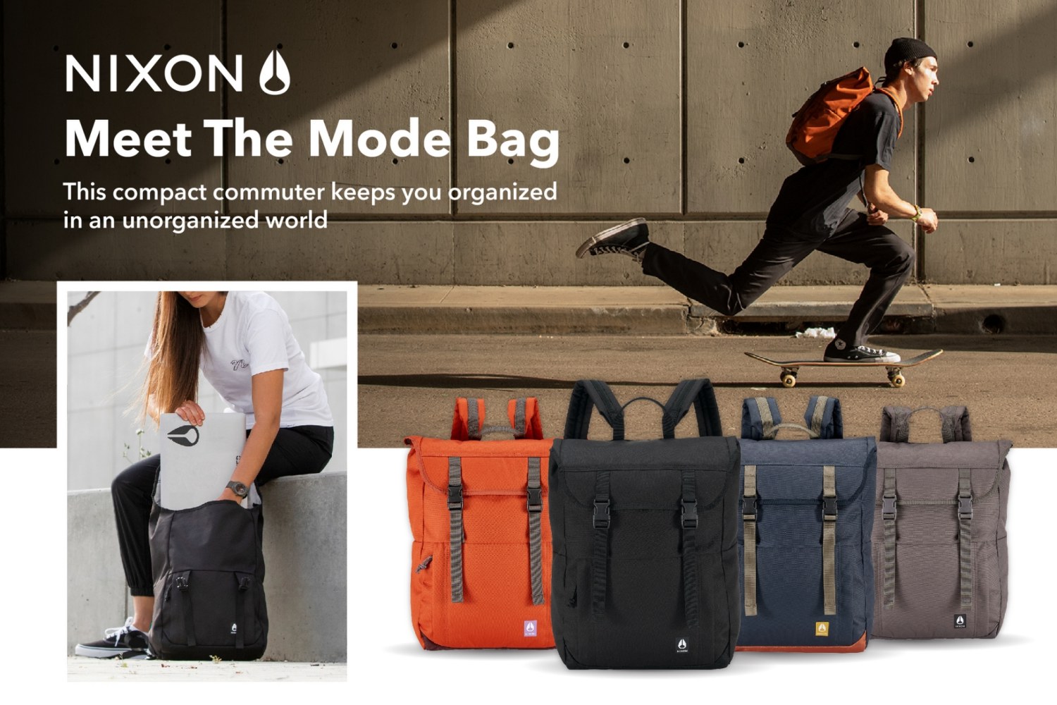Nixon แนะนำ Mode Pack โฉมใหม่เอาใจสายมินิมอล!